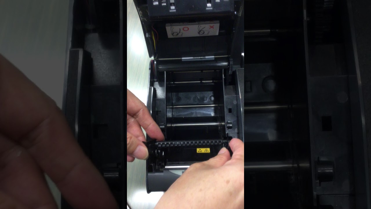 STAR TSP700II : Label setting to Receipt setting - YouTube