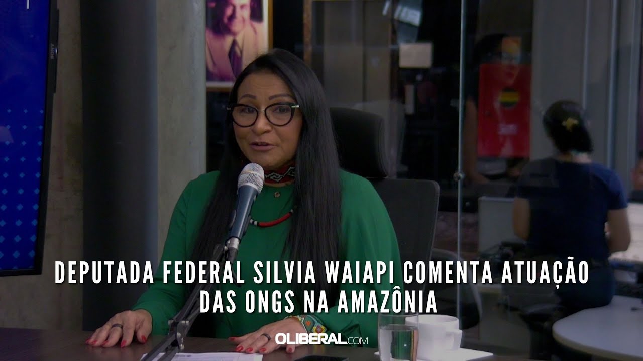 Deputada federal Silvia Waiapi comenta atuação das ONGs na Amazônia ...
