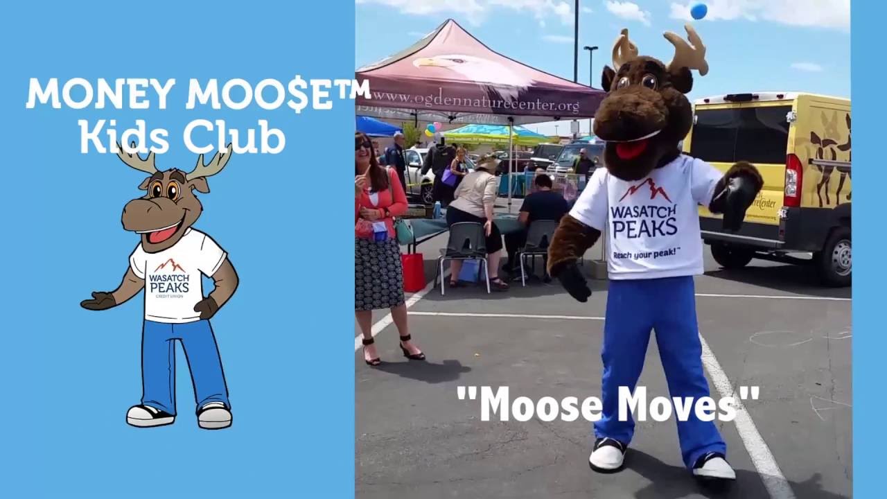 "Moose Moves" Wasatch Peaks Money Moose Kids Club - YouTube