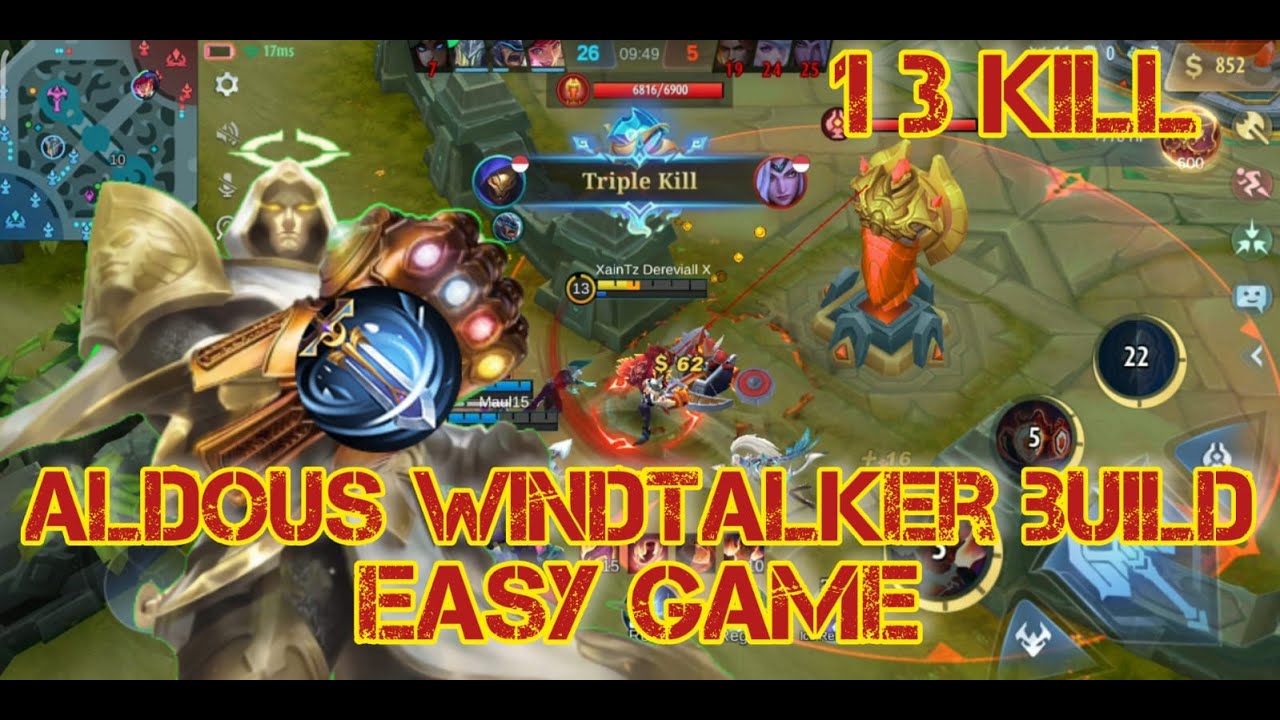 Aldous Windtalker Build Easy Game | MLBB - YouTube