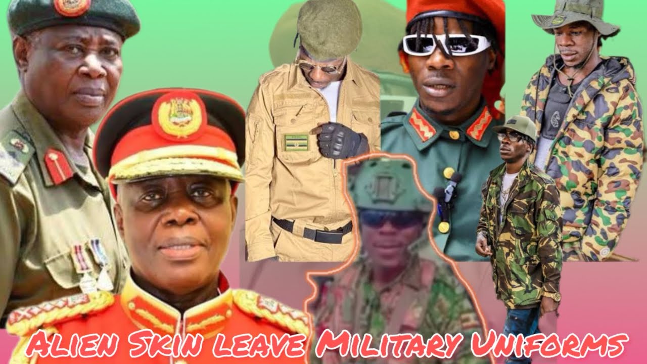 Alien Skin stop putting on army uniforms - General Nalweyiso - YouTube