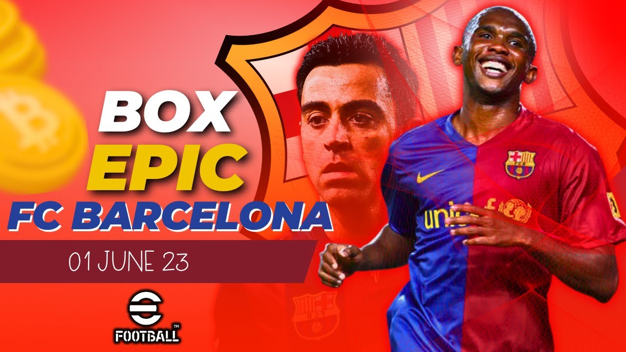 🔥 BOX DO FC BARCELONA CHEGANDO NO EFOOTBALL 2023 🔥 - YouTube