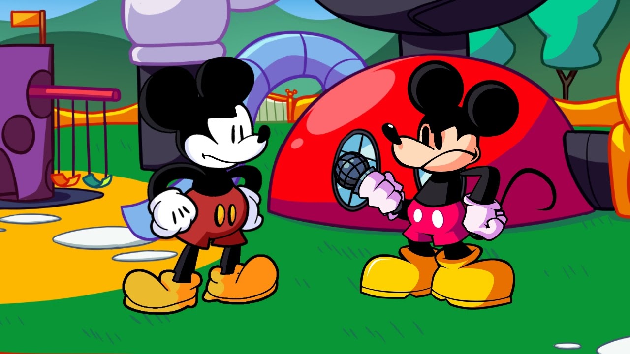 Mickey mouse vs markus (mouse) (Mayhem) - YouTube