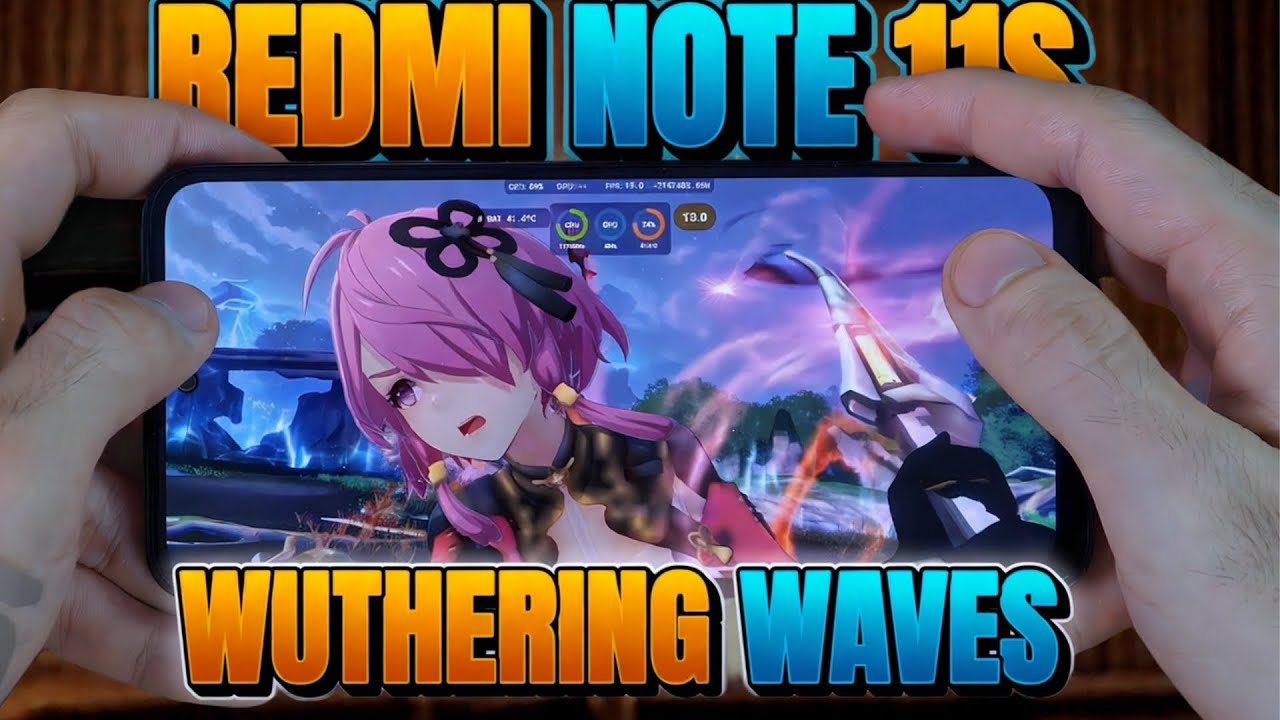Redmi Note 11s Wuthering Waves Gaming test 2024 Helio G96 - YouTube