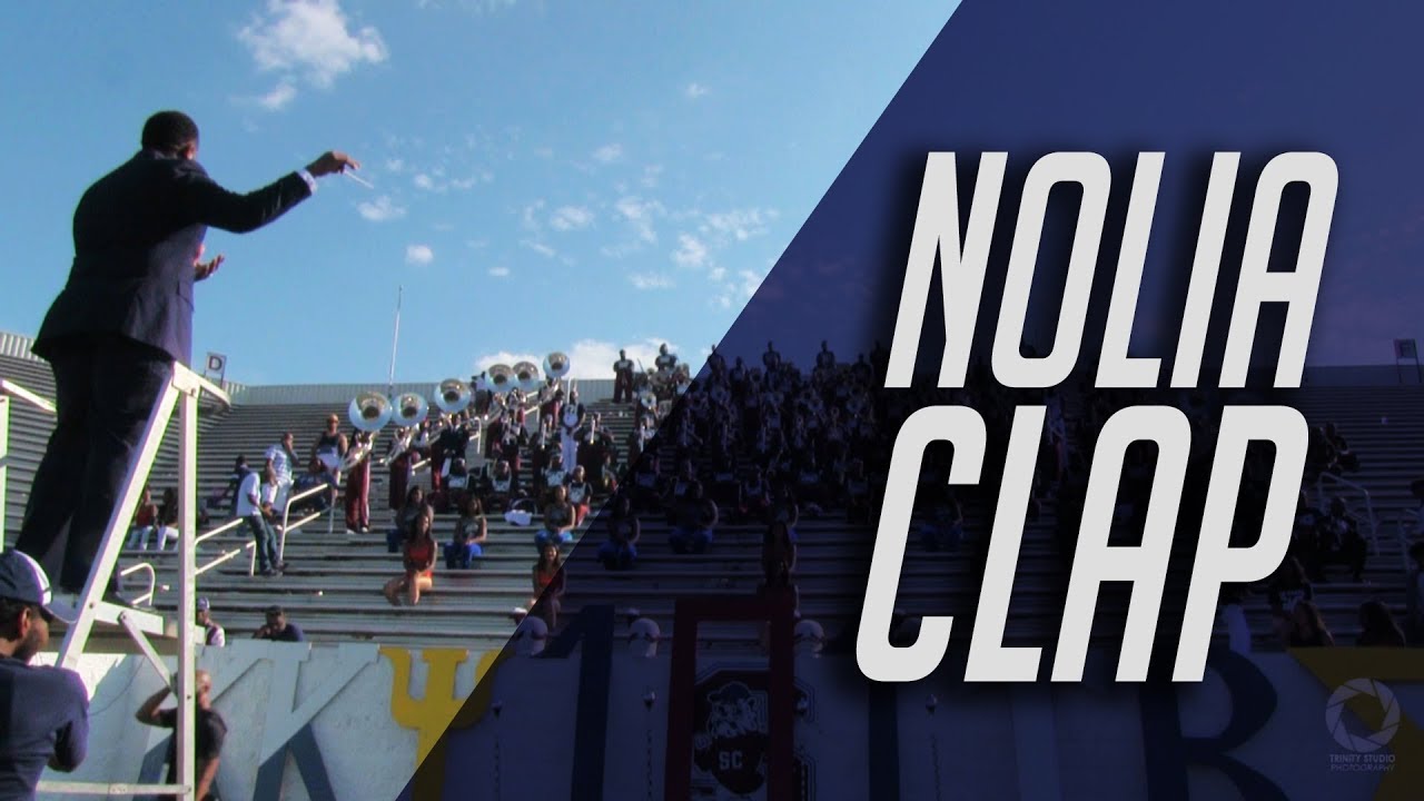 Nolia Clap - Marching 101 | SCSU vs Johnson C. Smith 9.16.2017 - YouTube