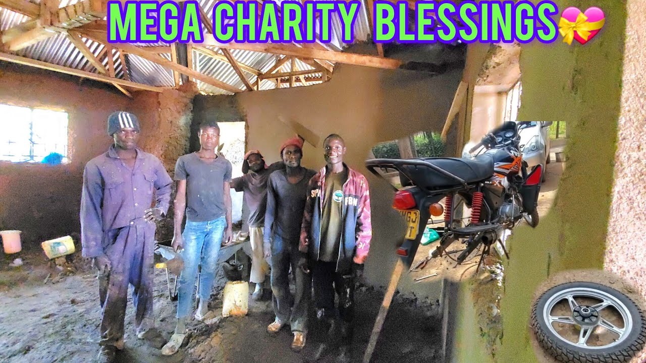BUILDING A DECENT THREE BEDROOM CHARITY HOUSE FOR A FAMILY IN AFRICA!!# ...