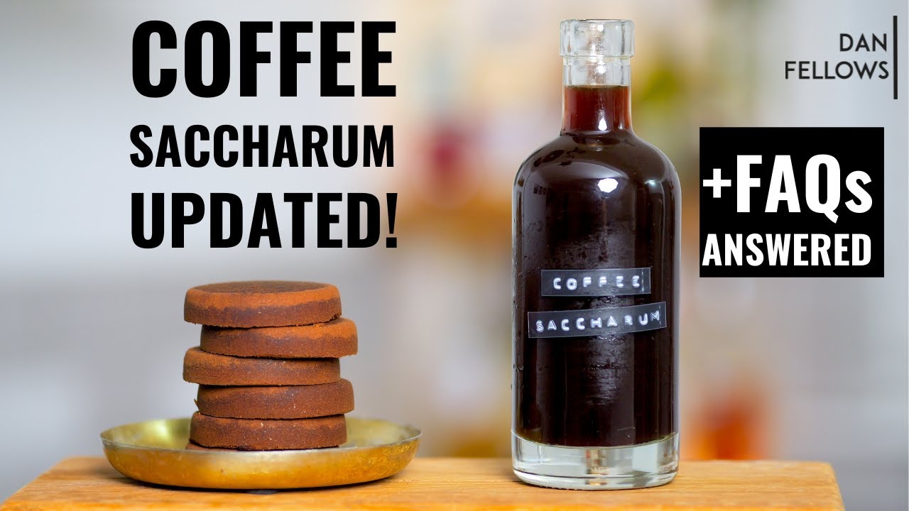 Coffee Saccharum Syrup ♻️ The Ultimate Espresso Martini Syrup! - YouTube