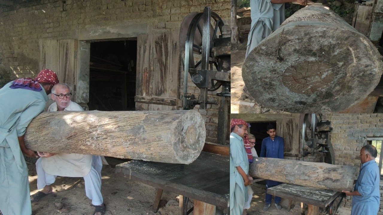 Extremely Dangerous Wood Cutting by Awan Wood Works // Woodworking ...