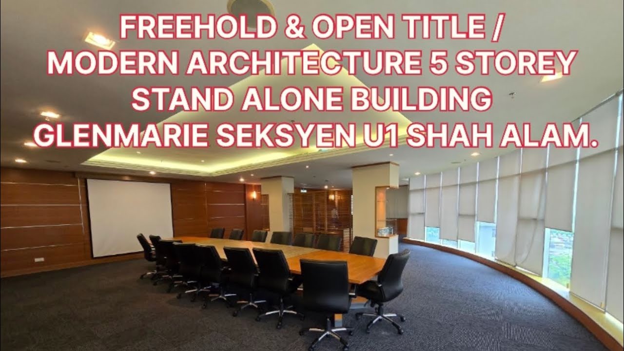Modern Architecture 5 Storey Stand Alone Building Glenmarie Seksyen U1 ...