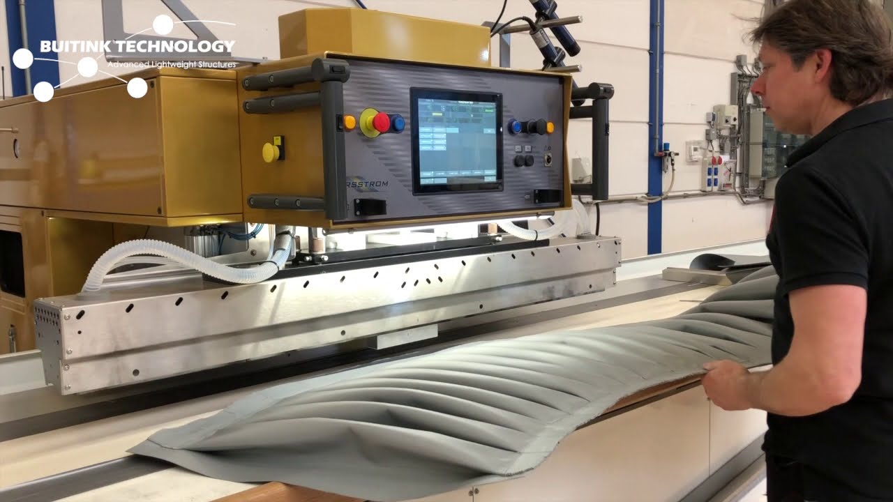 HF Welding Machine Forsstrom - YouTube