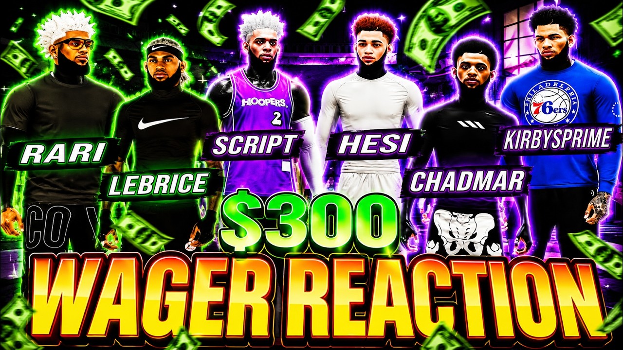 Rari Wagered KirbysPrime In A REMATCH $300 Wager On NBA 2K25 TO SEE WHO ...