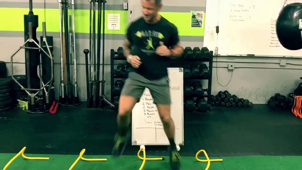 Tactical Tuesday Challenge - 'Burdles' Hurdles + Burpee Combo - YouTube