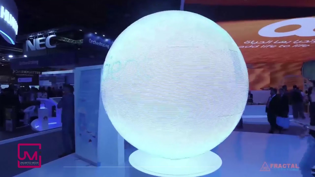 LED Globe - Event and Exhibitions technology - YouTube