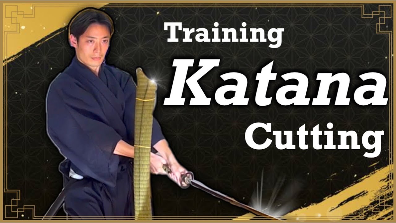 Japanese sword cutting training - YouTube