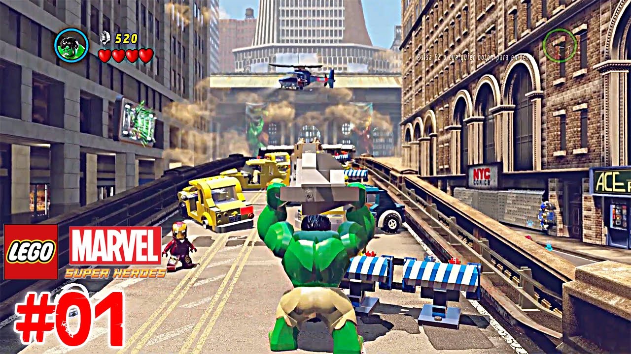 LEGO Marvel Super Heroes | Gameplay Full HD #01 - YouTube