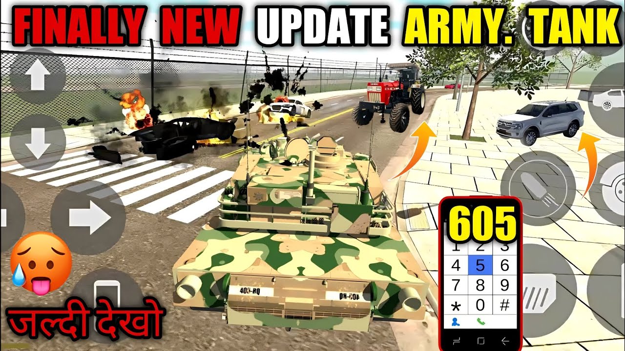 Army Tank Cheat Code ? | Indian Bike Driving 3D Army Tank Cheat Code I - YouTube