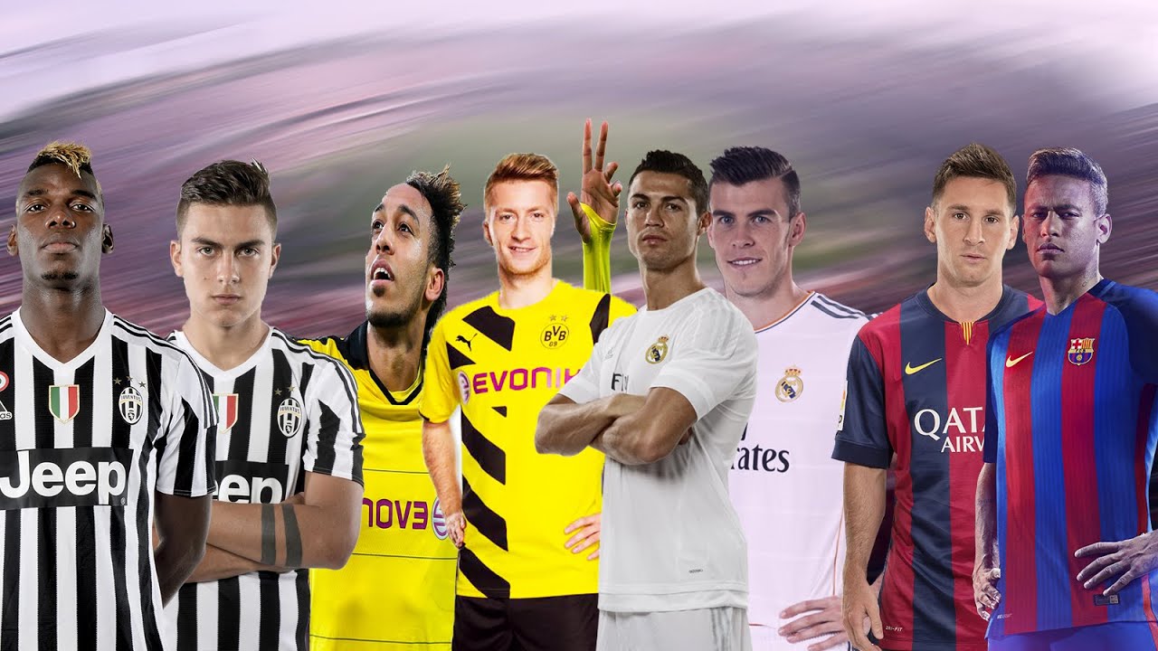Best Football Duos 2016 | M.Reus-P.Aubameyang L.Messi-Neymar P.Dybala-P ...