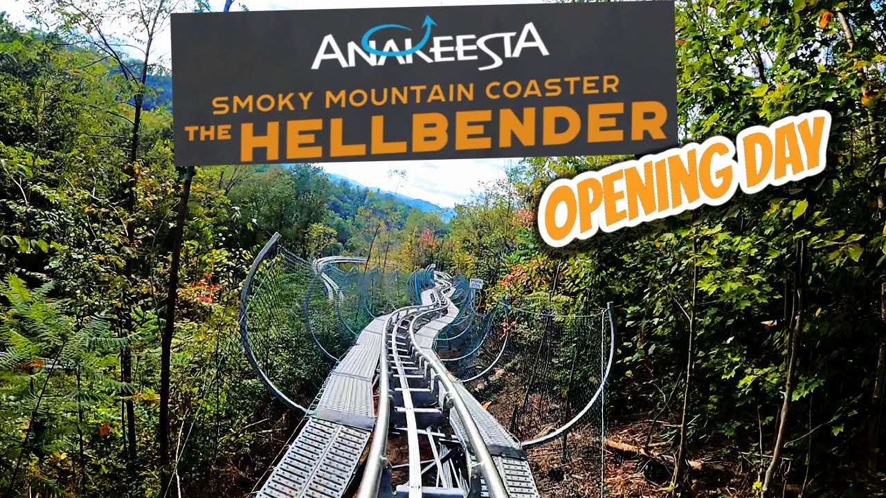 OPENING DAY ON THE HELLBENDER MOUNTAIN COASTER Anakeesta’s New Coaster ...