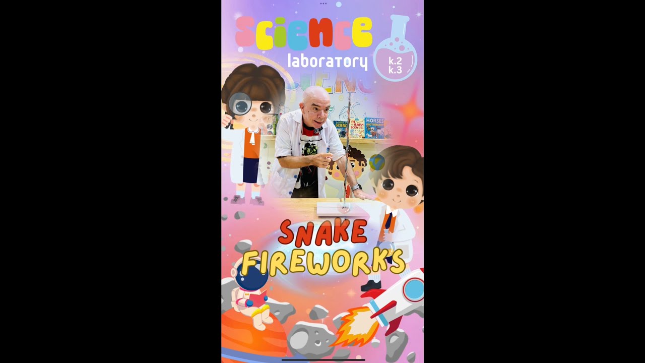Science Experiment | Snake Firework | K2-K3 - YouTube