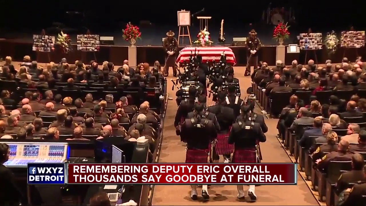 Thousands gather for funeral of fallen Oakland County Deputy Eric ...