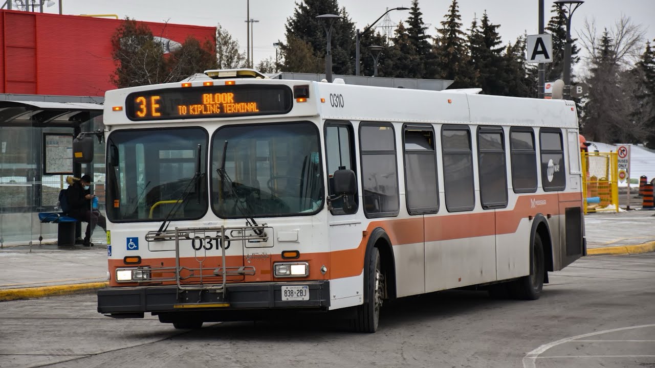 (Ride Video) Miway New Flyer D40LF 0310 on route 34 Credit Valley ...