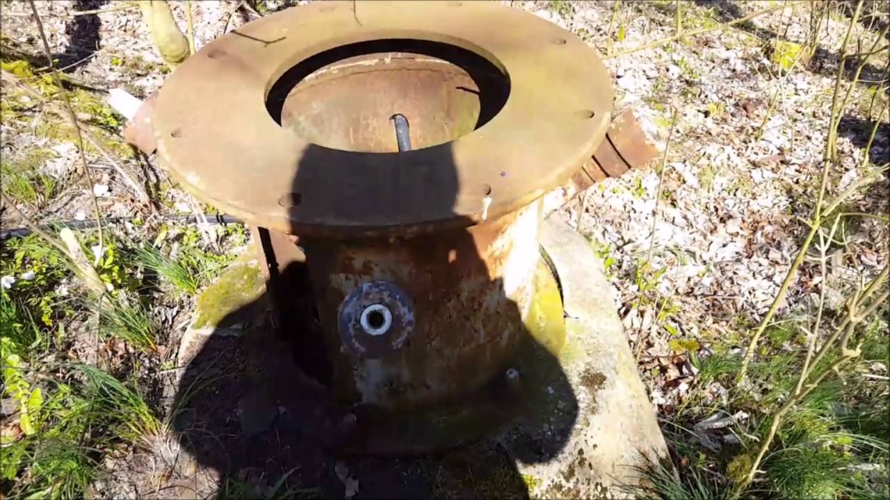 World war 2 bunker with generator, filmed from the outside - YouTube