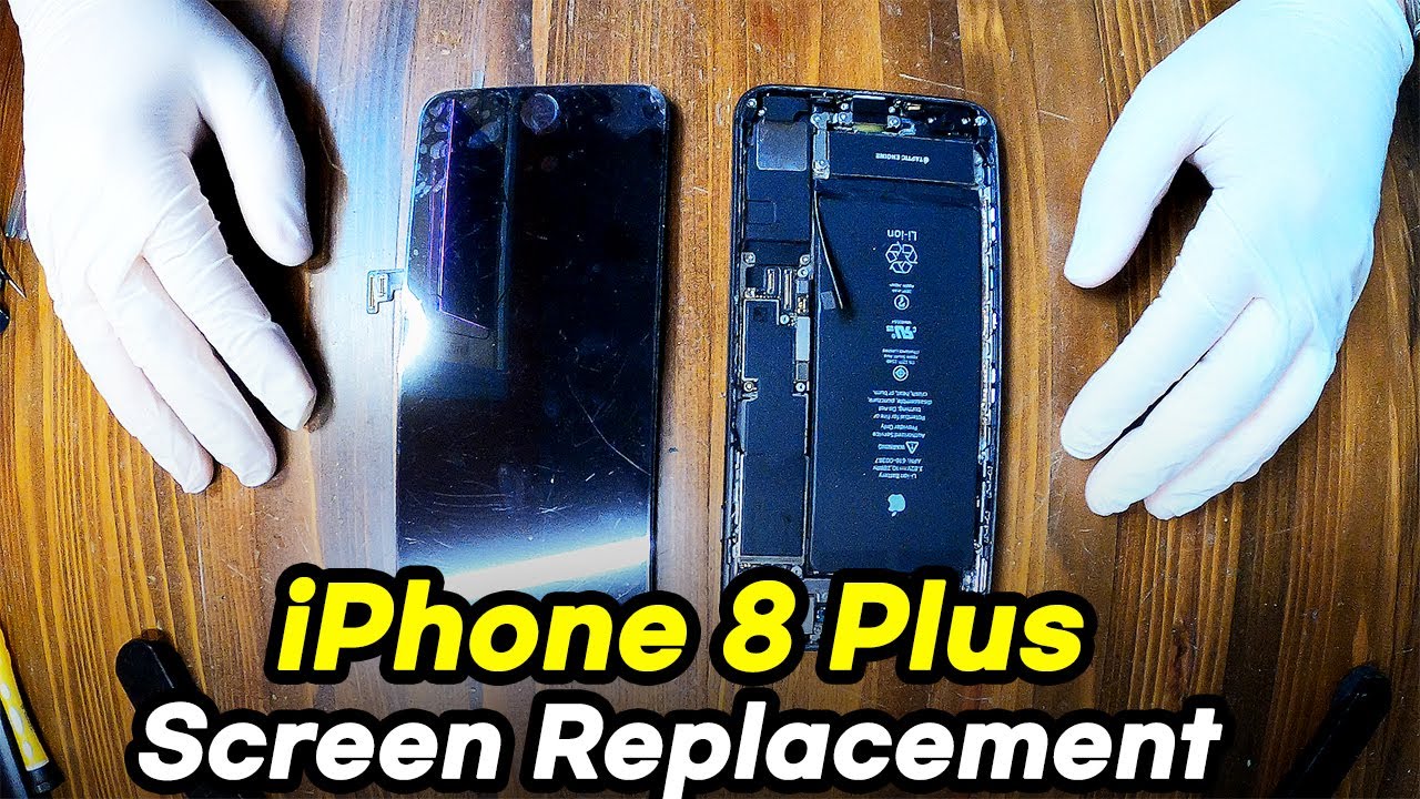 iPhone 8 Plus Screen Replacement (2021 New Tutorial) - YouTube
