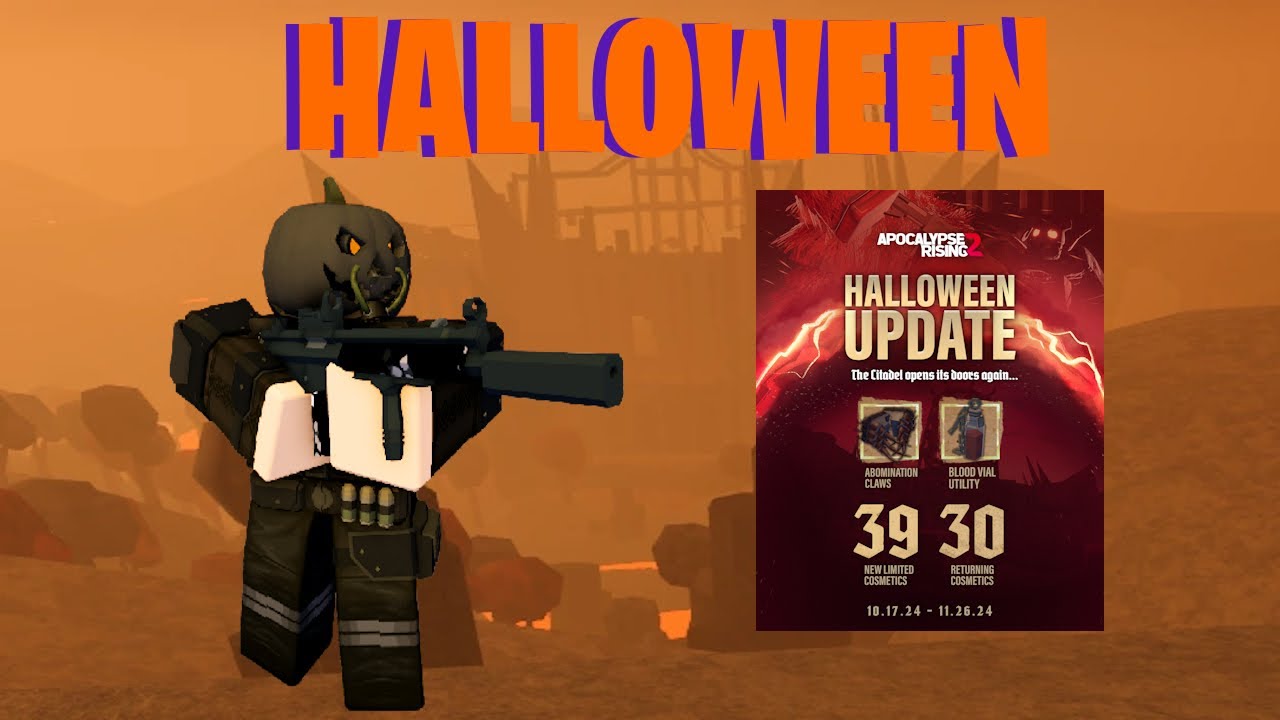 HALLOWEEN UPDATE COMPLETE LOOTING GUIDE - Apocalypse Rising 2 (Roblox ...