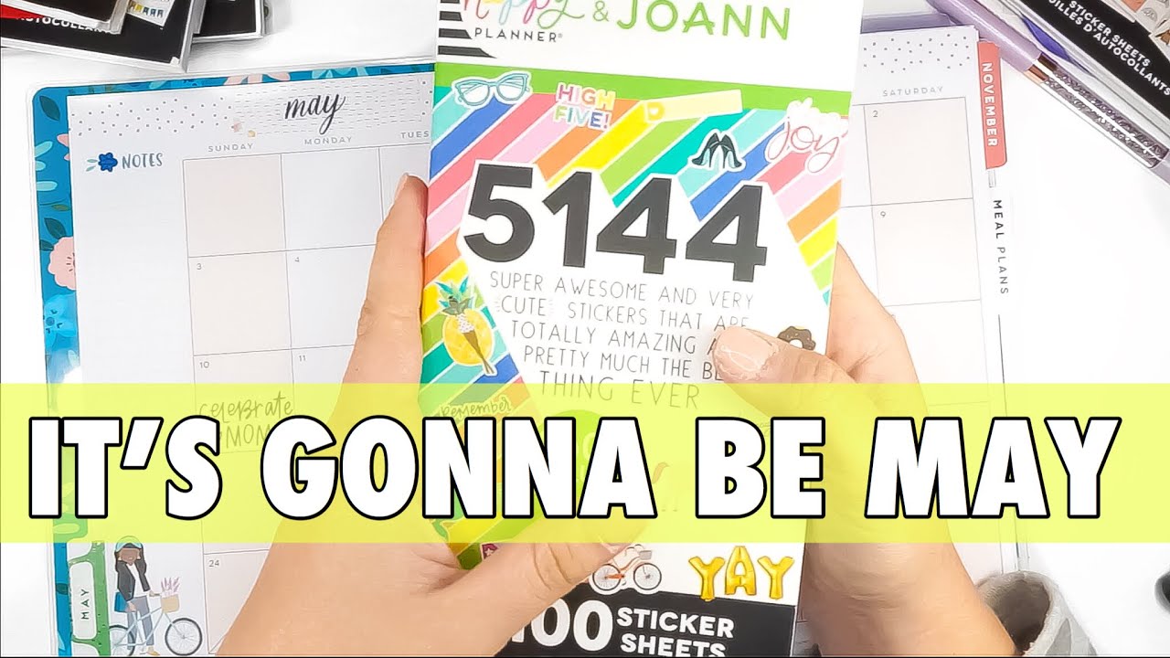 MAY 2020 CLASSIC HAPPY PLANNER SETUP | MONTHLY PLAN WITH ME - YouTube