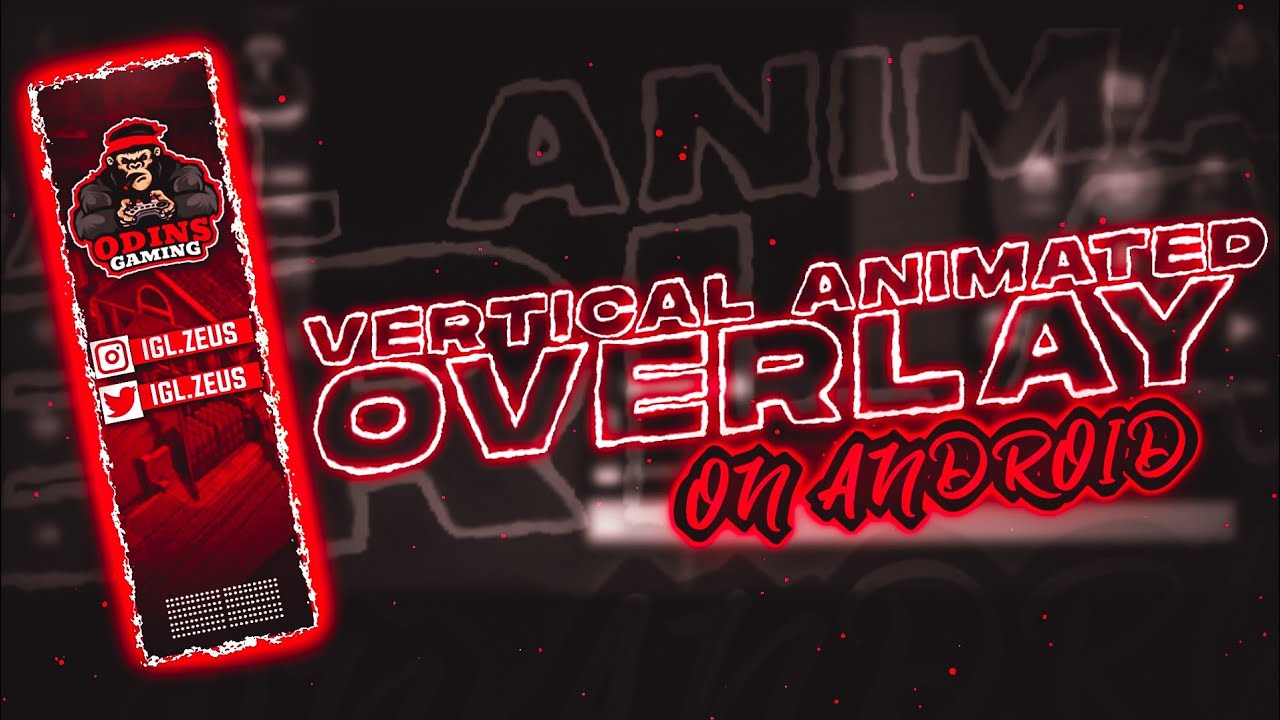 VERTICAL ANIMATED OVERLAY AND OTHER ANIMATION EFFECTS | TUTORIAL ...