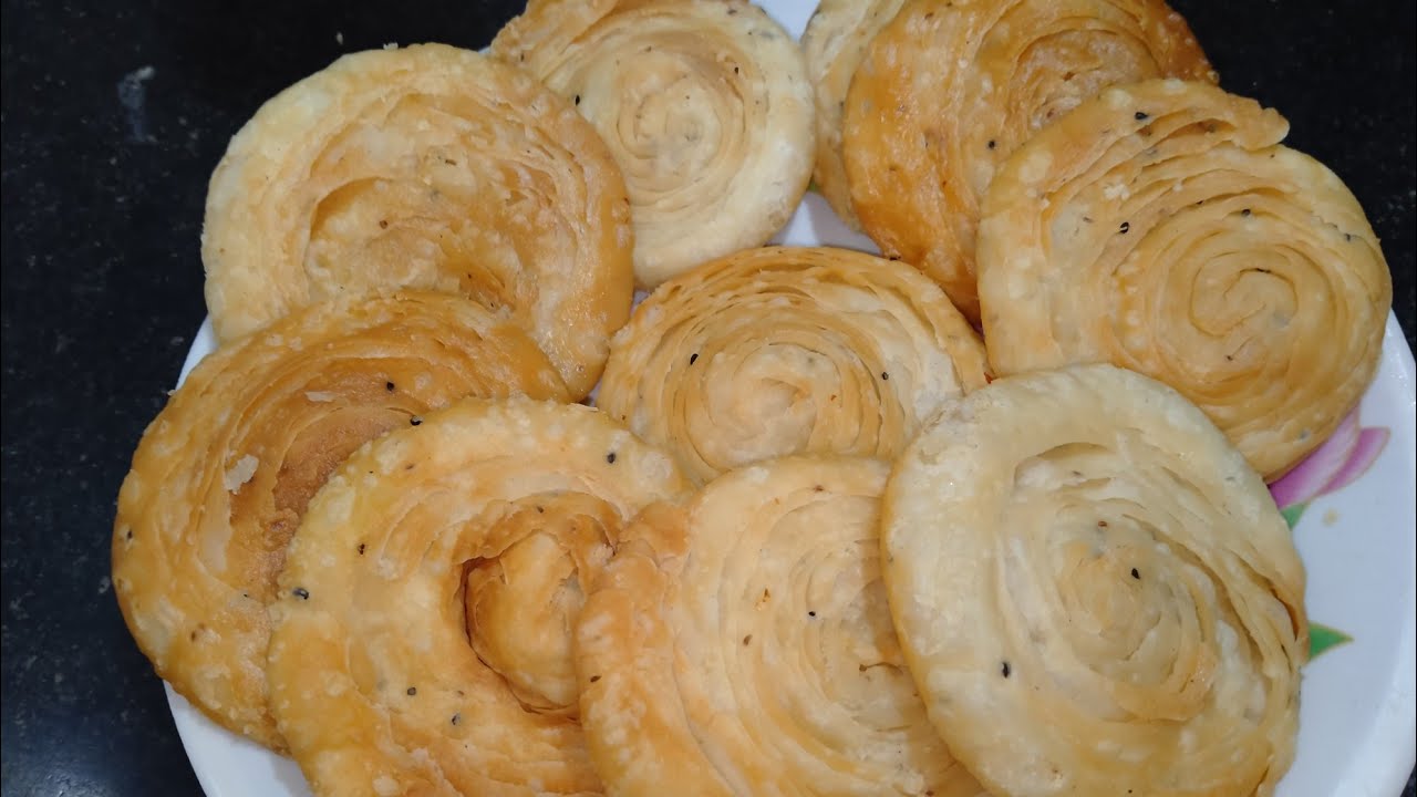 Crispy Verki Puri Recipe - Tea☕ Time Snacks, Easy Five Layer Puri - YouTube