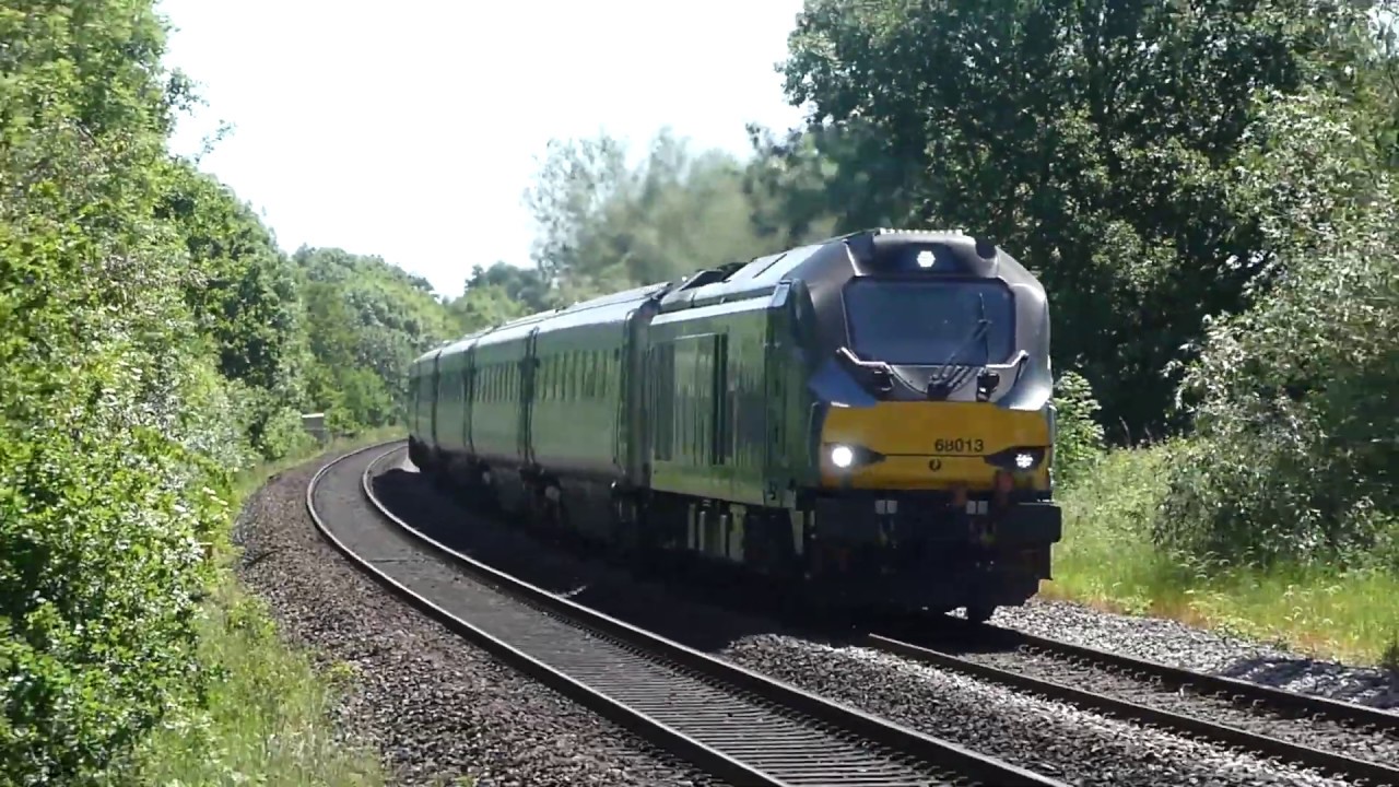 Chiltern trains. Hatton Bank. #freighttrain #railways - YouTube