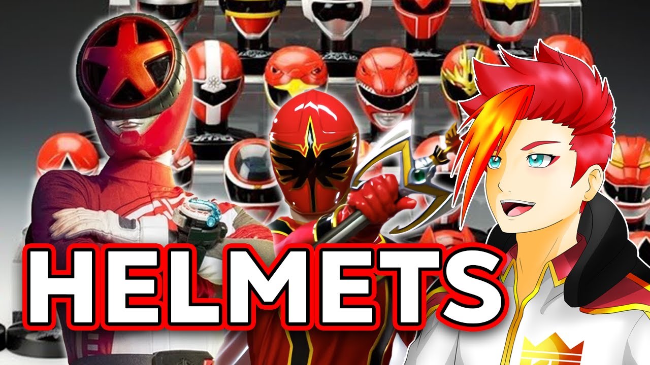 Sentai helmets are AWESOME - YouTube