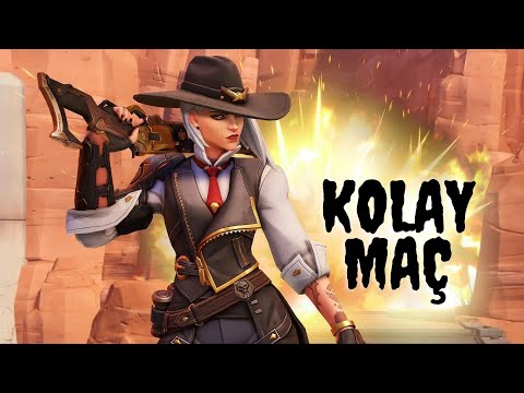 ASHE İLE GÜZEL Bİ MAÇ OVERWATCH 2 TÜRKÇE