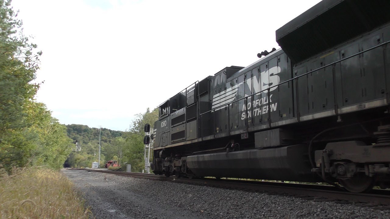 NS 1080 on the Conemaugh LIne at Salts. - YouTube