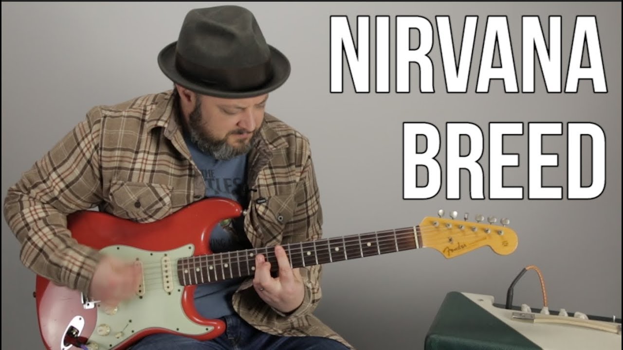 How to Play "Breed" By Nirvana on Guitar - YouTube