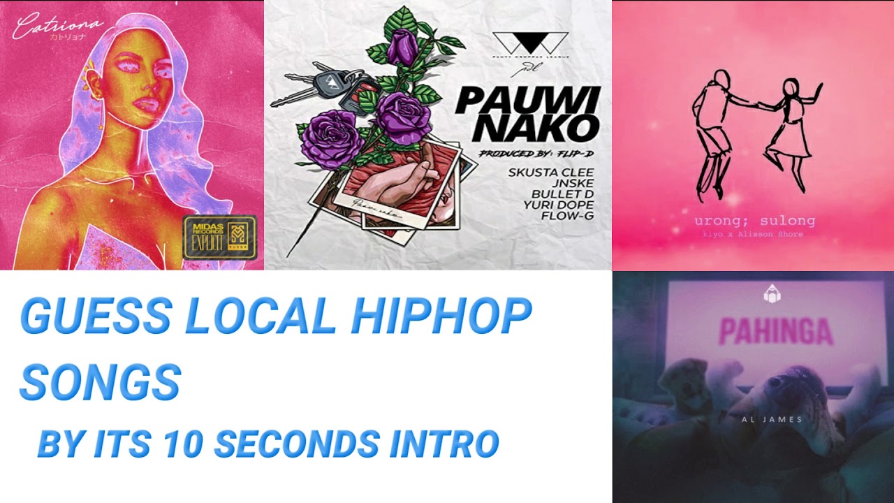 GUESS LOCAL HIPHOP SONGS (LOCAL RAP SONGS) BY ITS INTRO - YouTube