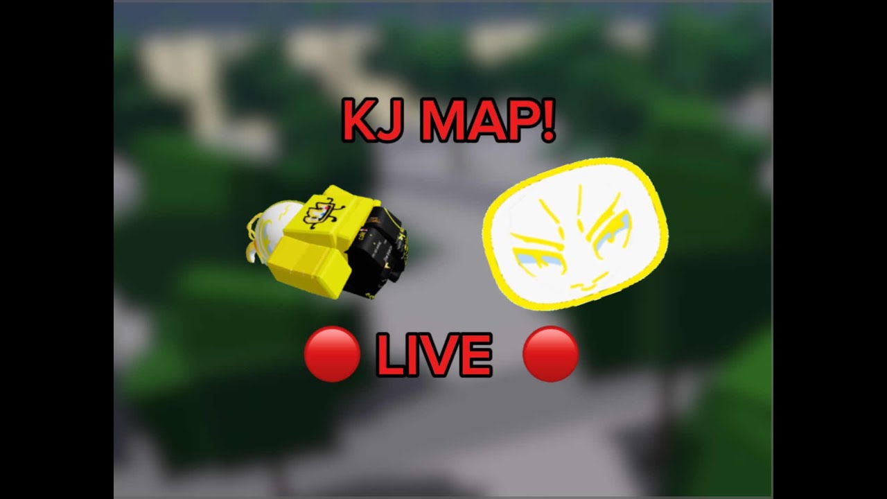 TSB KJ MAP | PLAYING WITH VIEWERS | 🔴 LIVE THE STRONGEST BATTLEGROUNDS ...