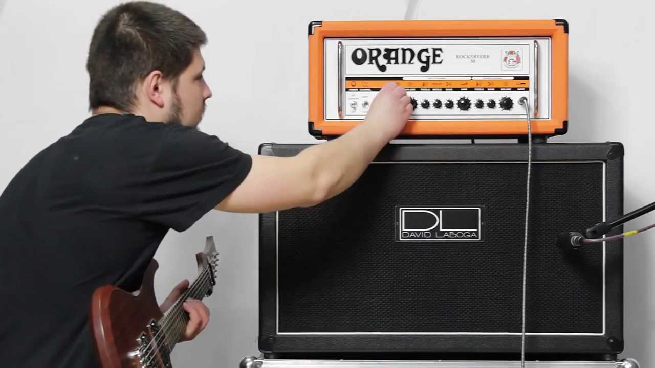 DL212FS-PS Guitar Cabinet ( David Laboga ) Standard - DEMO with ORANGE ...