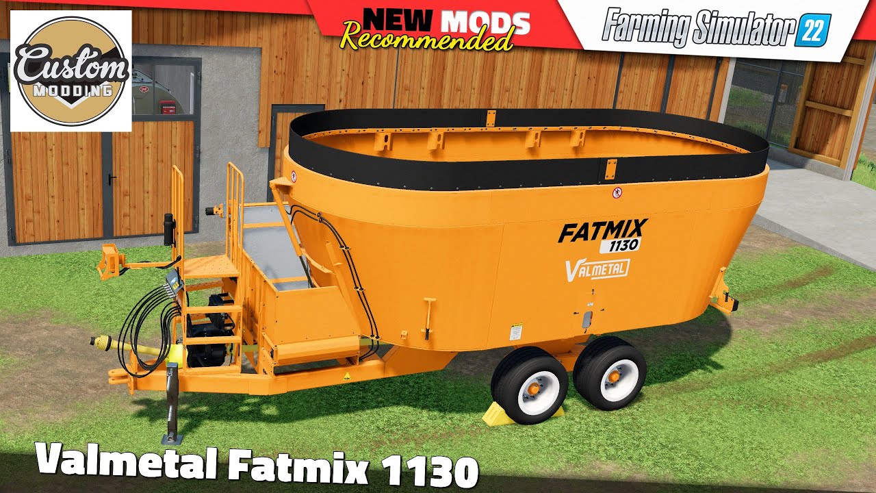 FS22 | Valmetal Fatmix 1130 - Farming Simulator 22 New Mods Review 2K60 ...