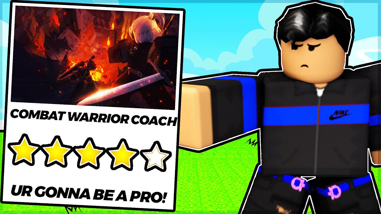 I HIRED A PRO COACH TO TRAIN ME IN ROBLOX COMBAT WARRIORS.. - YouTube