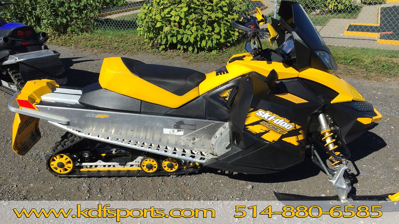 Ski Doo MXZ TNT 500 SS 2009 - YouTube