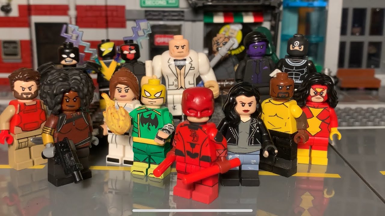 Custom Lego Defenders Showcase - YouTube
