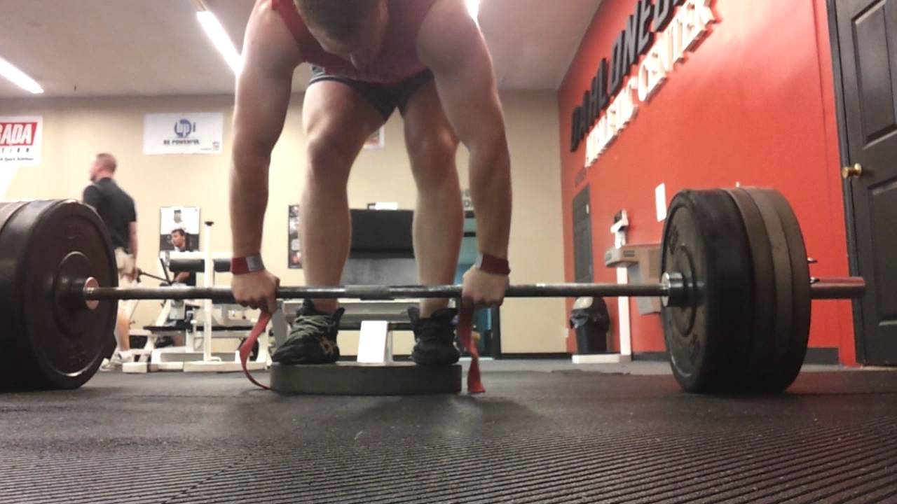 HP Mass Deficit Deadlifts 405x8 2 8/11/12 - YouTube