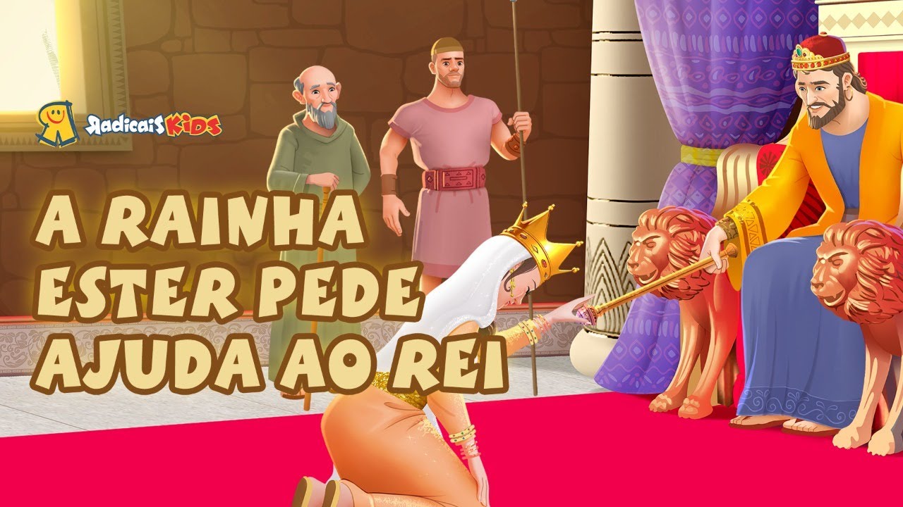 A rainha Ester pede ajuda ao Rei | EP.11 - Reis e Profetas da Bíblia - YouTube