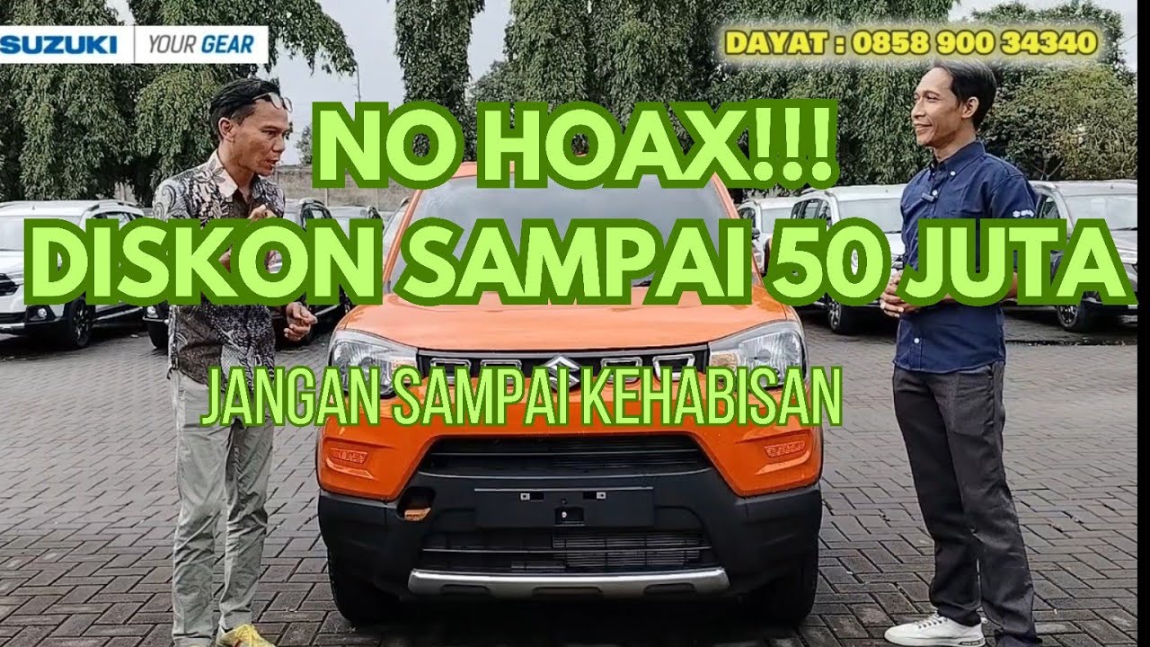 Cek Harga dan Diskon Mobil Suzuki Spresso, New Baleno, Grand Vitara Two ...