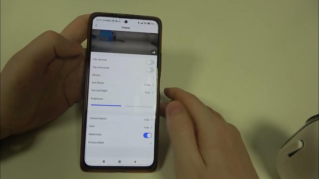 How To Enable & Disable Watermark On Reolink Argus 2E Wifi - YouTube