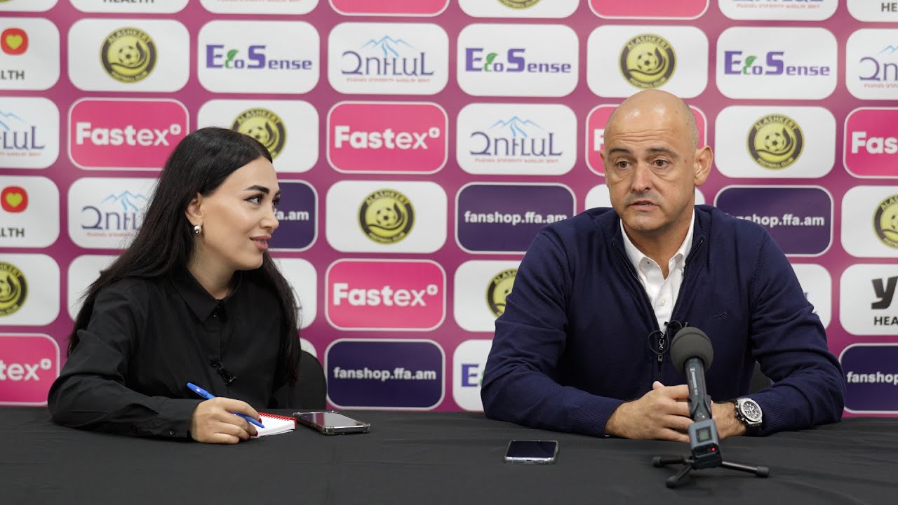 Rui Mota | Press Conference | Alashkert 0-6 Noah - YouTube