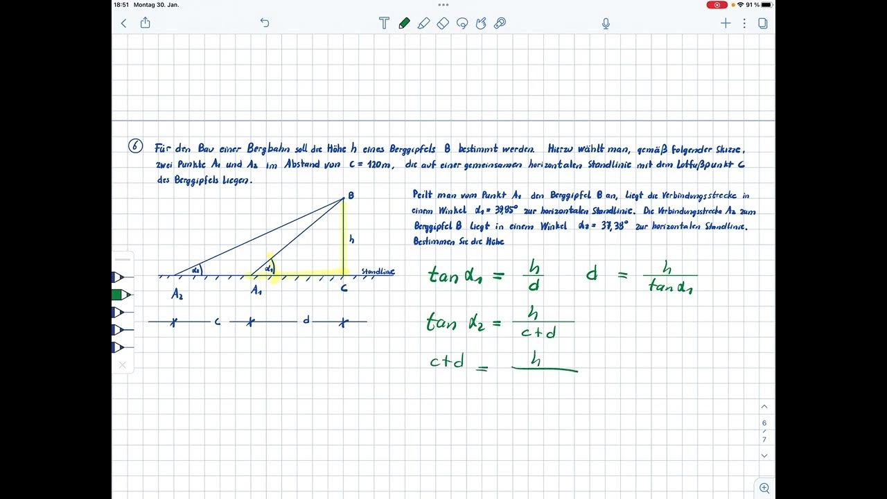 HM4mint Aufgaben aus der Zwischenprüfung A6 - YouTube