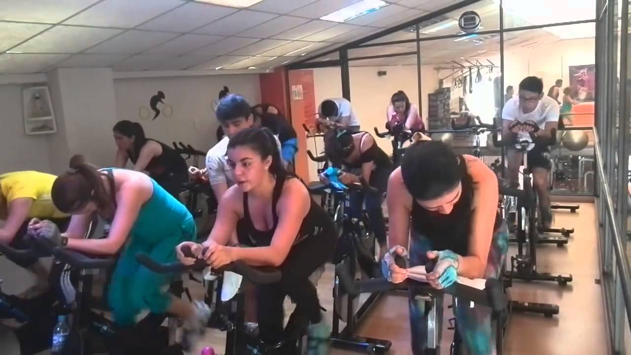 Indoor Cycling Class Body Free Gym - YouTube
